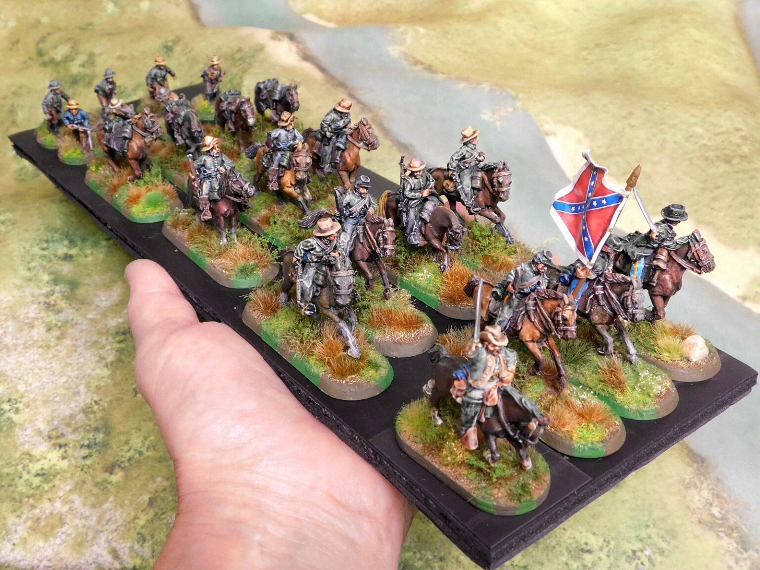28mm ACW Cavalry – Big Muddy Historical Gaming Alliance